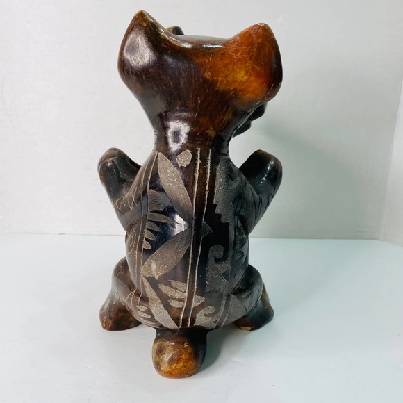 unknown | Accents | Vintage Mexican Folk Art Colima Dancing Dogs Statue ...